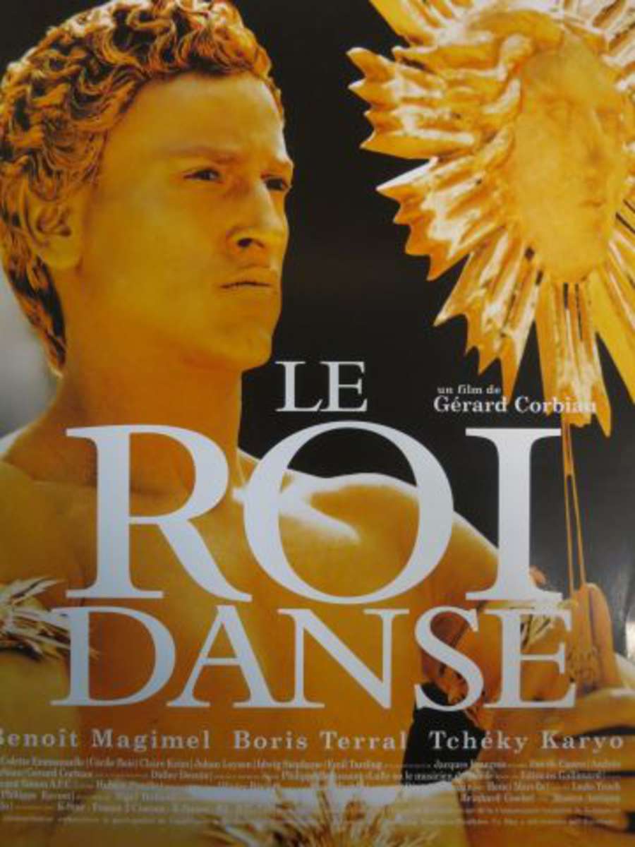 LE ROI DANSE, Film de Gérard Corbiau avec Benoit MAGIMEL Affiche 1,20 x ...