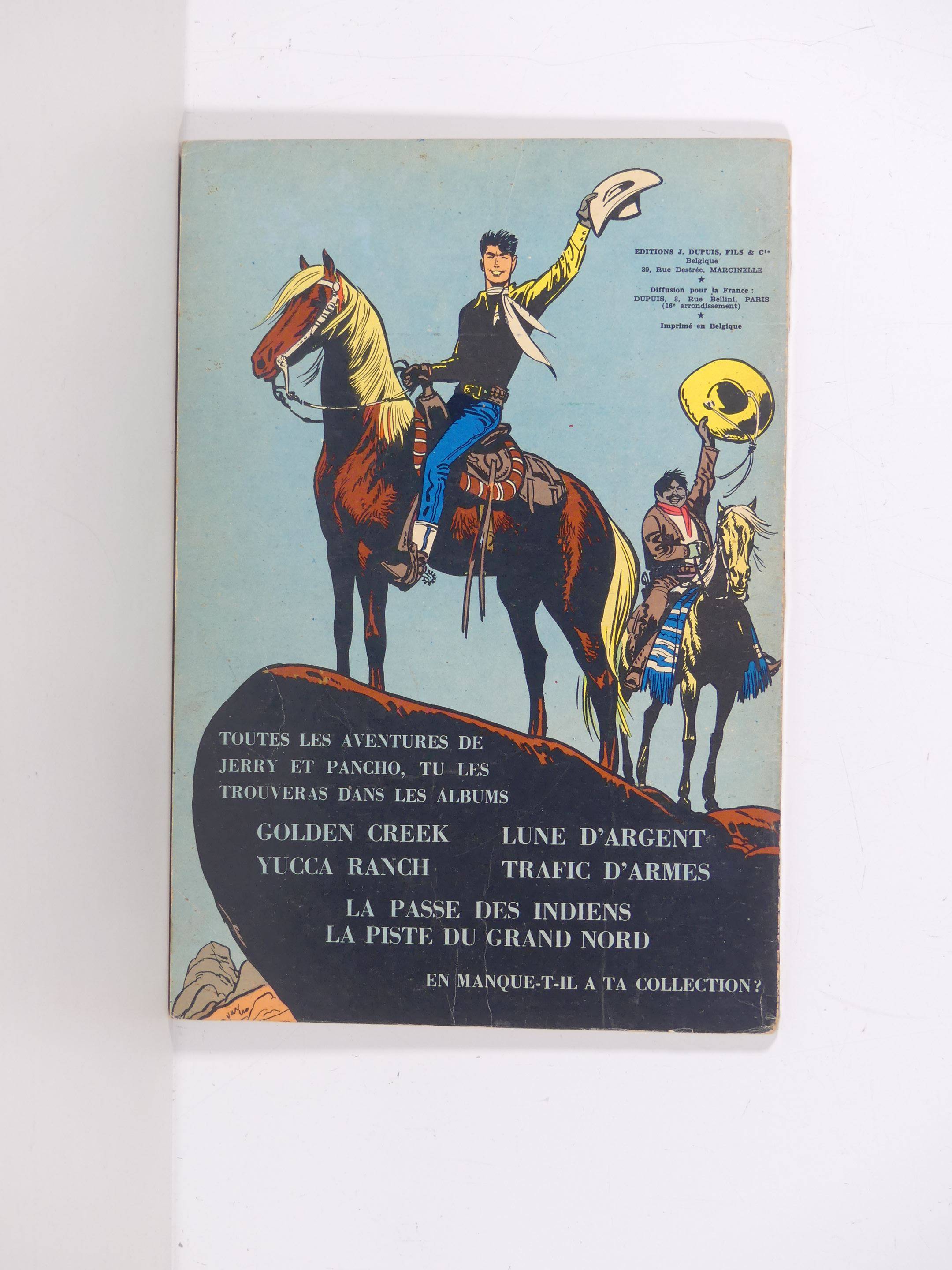 Jijé : Jerry Spring 7 ; Le Ranch de la malchance en édition originale ... Jijé : Jerry Spring 7 ; Le Ranch de la malchance en édition originale ...